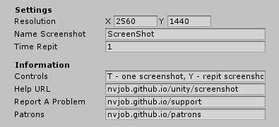 ScreenShot (for Unity). Nicholas Veselov Unity Developer. Николай Веселов Unity Разработчик ...
